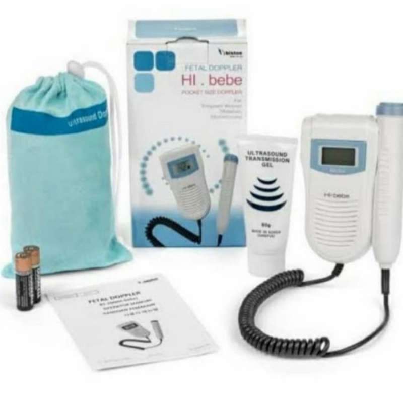 Jual Doppler Bistos Hi-Bebe Bt-200 LCD Alat Tes USG Dopler Bistos ...