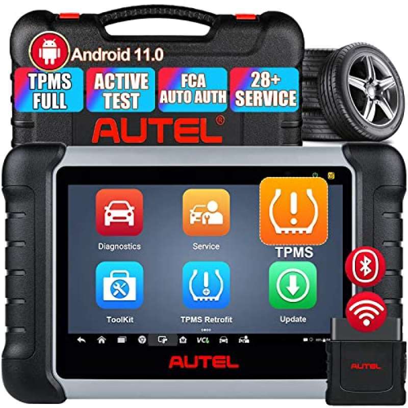 Jual Autel Scanner MaxiCOM MK808Z-TS: Android 11 Based Bi-Directional TPMS Tool, Updated of ...