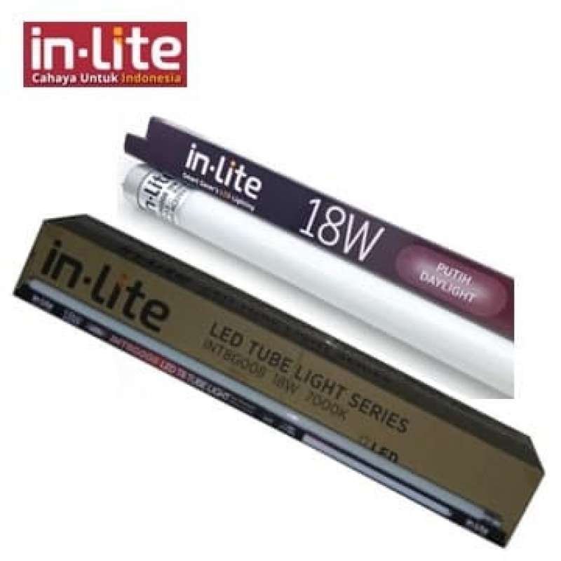 Promo In-lite Lampu Tl Led T8 Tube Light 18w Putih 120cm Inlite Intg008 ...