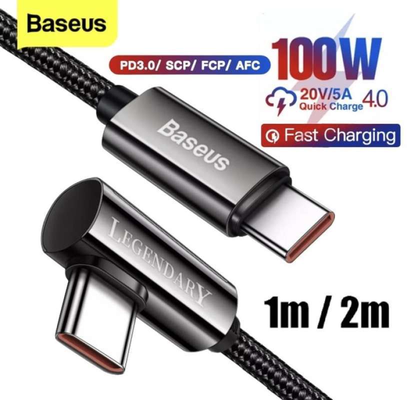Promo Baseus Cable Data Legend Series Type C To C Fast Charging 100W 1M ...