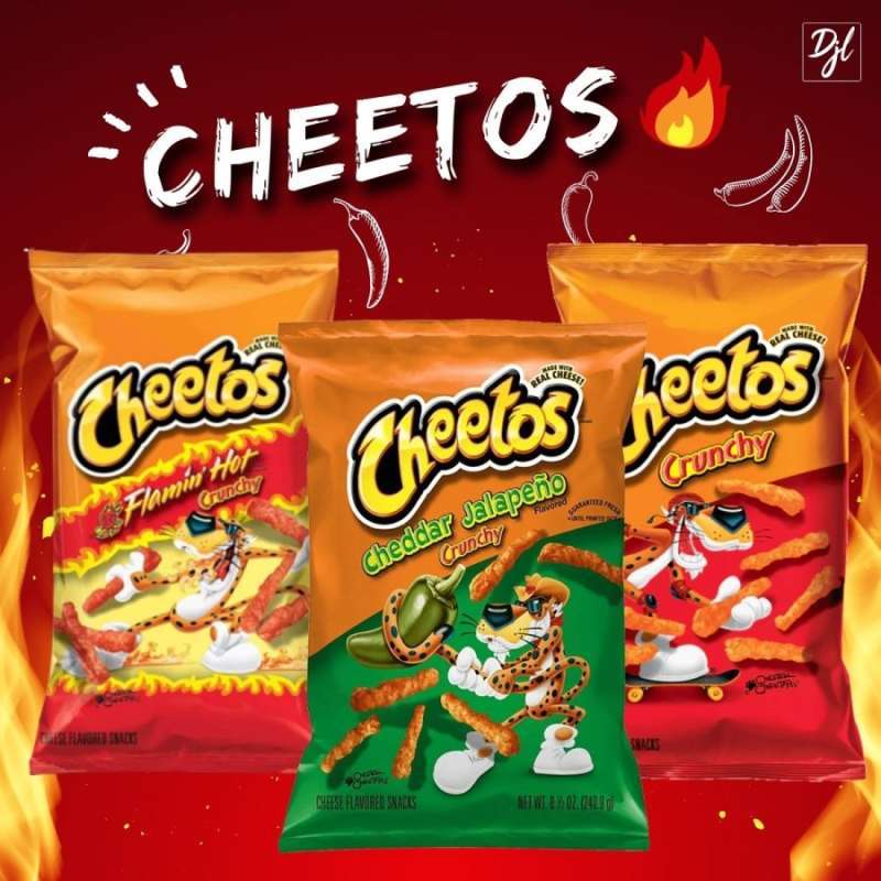 Jual Cheetos Snack Made With Real Cheese 226g Makanan Ringan Jagung 1 ...