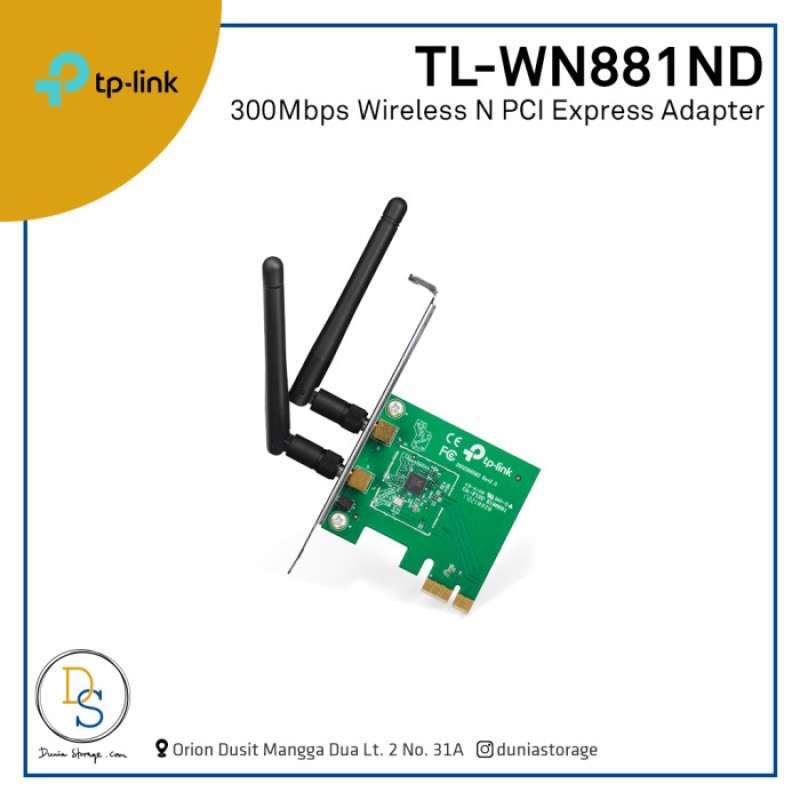 Promo Tp-link Tl-wn881nd 300mbps Wireless N Pci Express Adapter Diskon ...