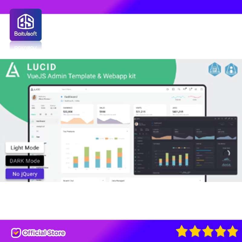 Promo LUCID - VUEJS ADMIN TEMPLATE & WEBAPP KIT BY BAITULSOFT Diskon 99 ... Promo LUCID - VUEJS ADMIN TEMPLATE & WEBAPP KIT BY BAITULSOFT Diskon 99 ...
