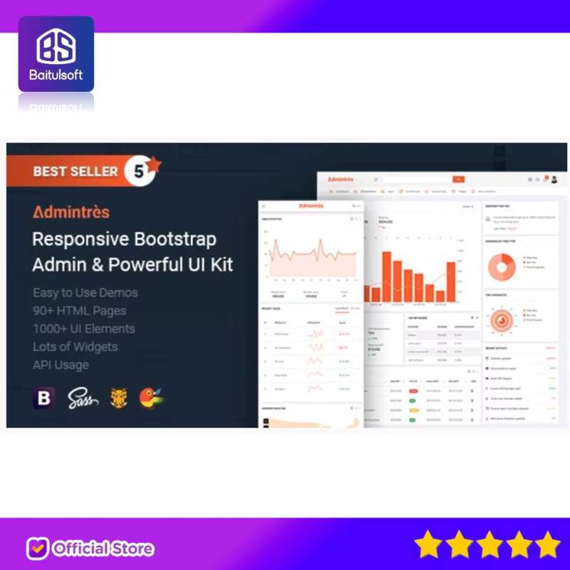 Jual ADMINTRES - RESPONSIVE BOOTSTRAP ADMIN & POWERFUL UI KIT BY ... Jual ADMINTRES - RESPONSIVE BOOTSTRAP ADMIN & POWERFUL UI KIT BY ...