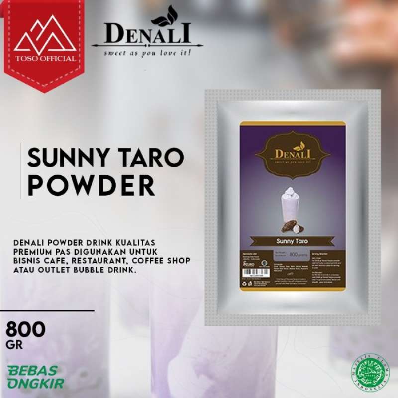 Jual Denali Frappe Powder Flavoured Sunny Taro Bubuk Minuman di Seller ...