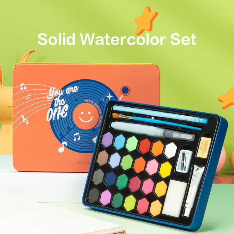 Jual Deli Solid Watercolor Set Original Harga Termurah April 2024 | Blibli