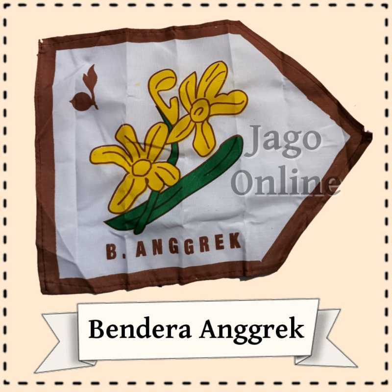 Promo Logo Bordir Bet Tanda Bendera Regu Pramuka Bunga Bintang Putra ...