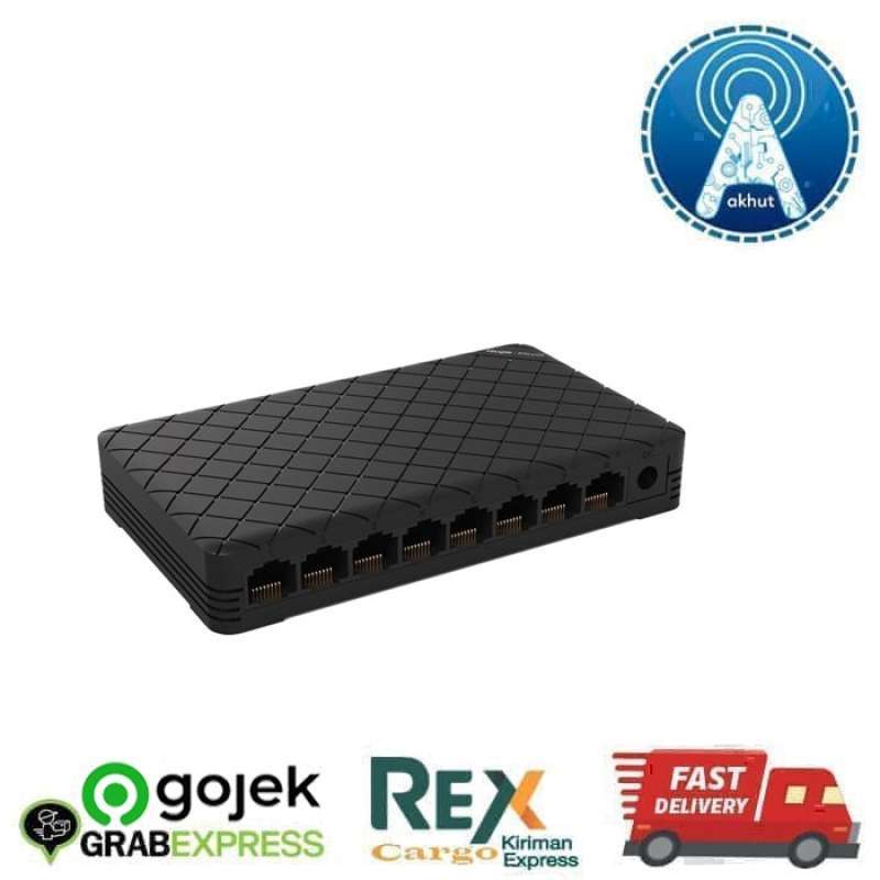 Promo Ruijie Rg-es08g 8-port Gigabit Unmanaged Switch 8 Gigabit Rj45 ...