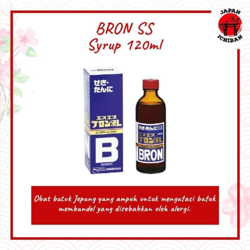Jual Bron Ss Syrup 120ml (obat Batuk) First Hand Jepang Di Seller Bea ...