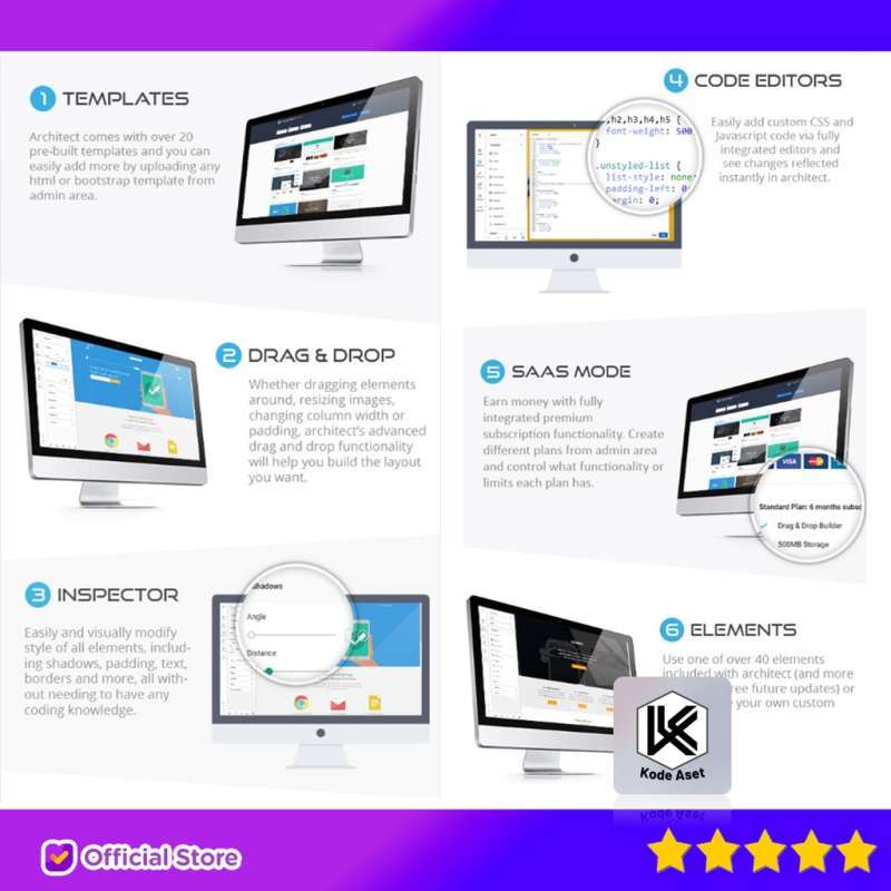 Jual Source Code Aplikasi Architect - Html And Site Builder By Kodeaset Di Seller Kodeaset ...