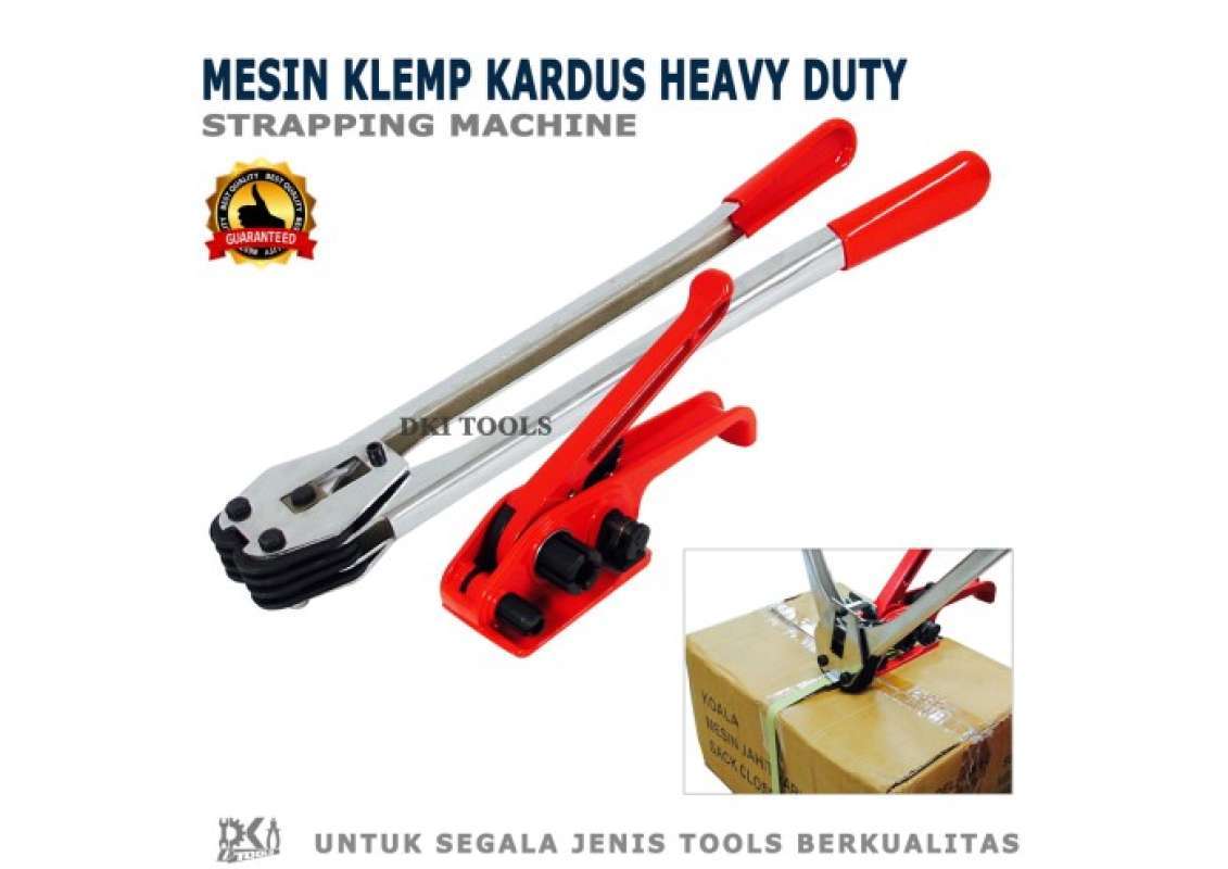 Promo Alat Mesin Klemp Packing Strapping Band Kardus Klem Pengikat ...