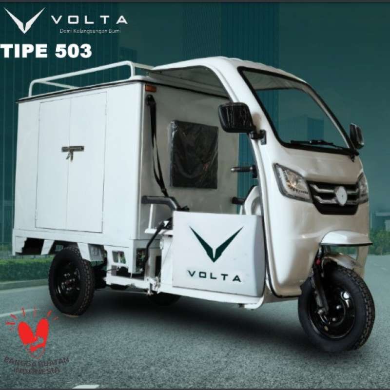 Jual Mobil Bak Pickup Listrik Roda 3 Volta 503 Sepeda Motor Listrik Di ...