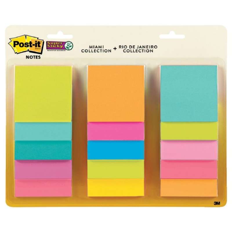 Jual STICKY NOTES POST IT 3M 654/ STIKY NOTE TOM & JERRY 76MMX76MM 5 ...