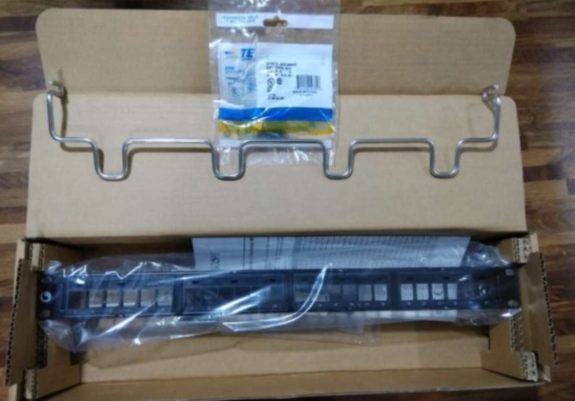 Promo Amp Patch Panel Cat 6 12 Port Comscope Patch Panel 12 Port Cat6