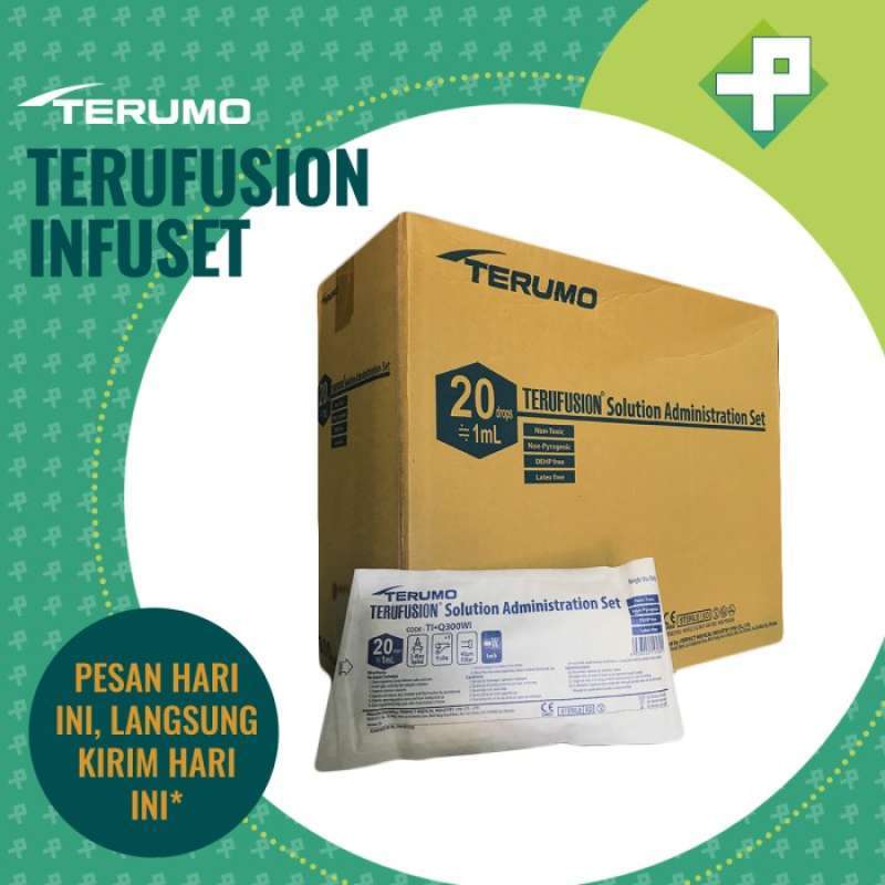 Jual Infuset Terumo Dewasa / Infusion Set / Selang Infus (box) Di ...
