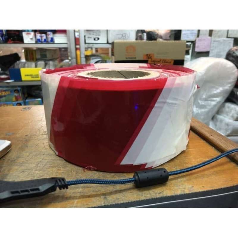 Promo Safety Garis Proyek Police Line Barricade Tape Ukuran 3 X 500 ...