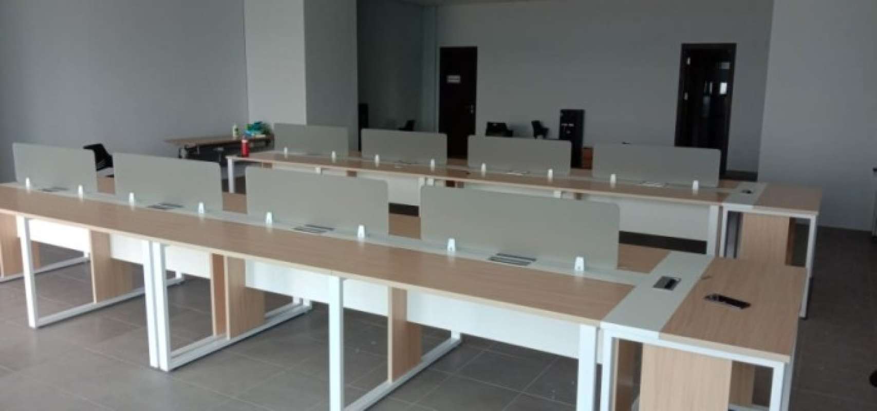 Promo Meja Kantor Meja Kerja Hadap Uno New Modern Uod 7033 Uk 360cm ...