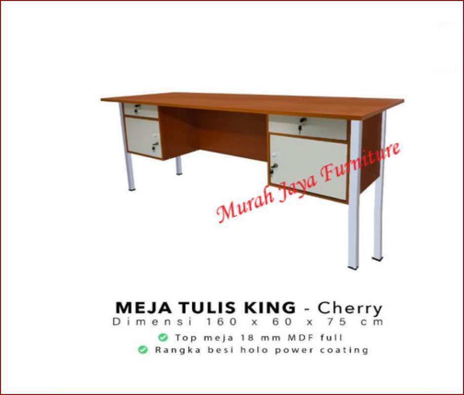 Promo Meja Kantor Direktur 1biro Kaki Besi 160 Via Kurir Toko Diskon 23% Di Seller Djaya Mandiri ...