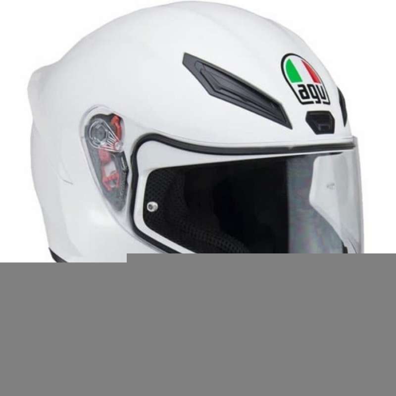Jual AGV K1 WHITE GLOSSY | HELM MOTOR FULL FACE | ORIGINAL AGV K1 di ...