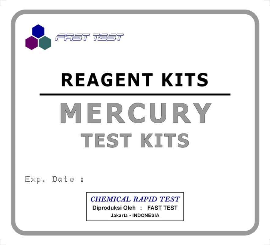 Jual Test Kit Merkuri, Alat Uji Kandungan Merkuri (mercury) Di Seller ...