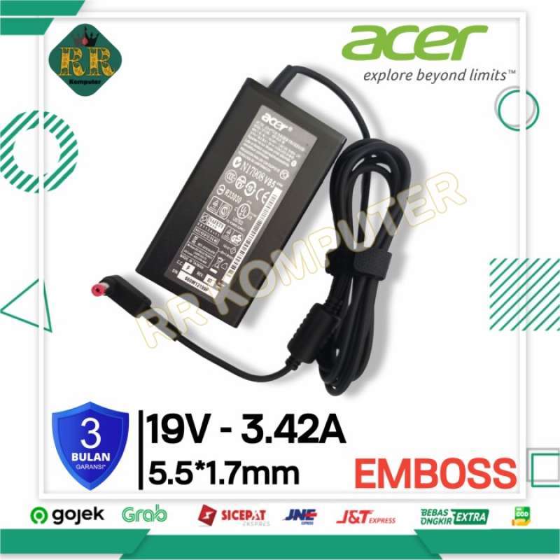 Promo Adaptor Charger Acer Aspire 3 A314-31 A314-32 A315-21 A315-32 Emboss Diskon 23% Di Seller ...
