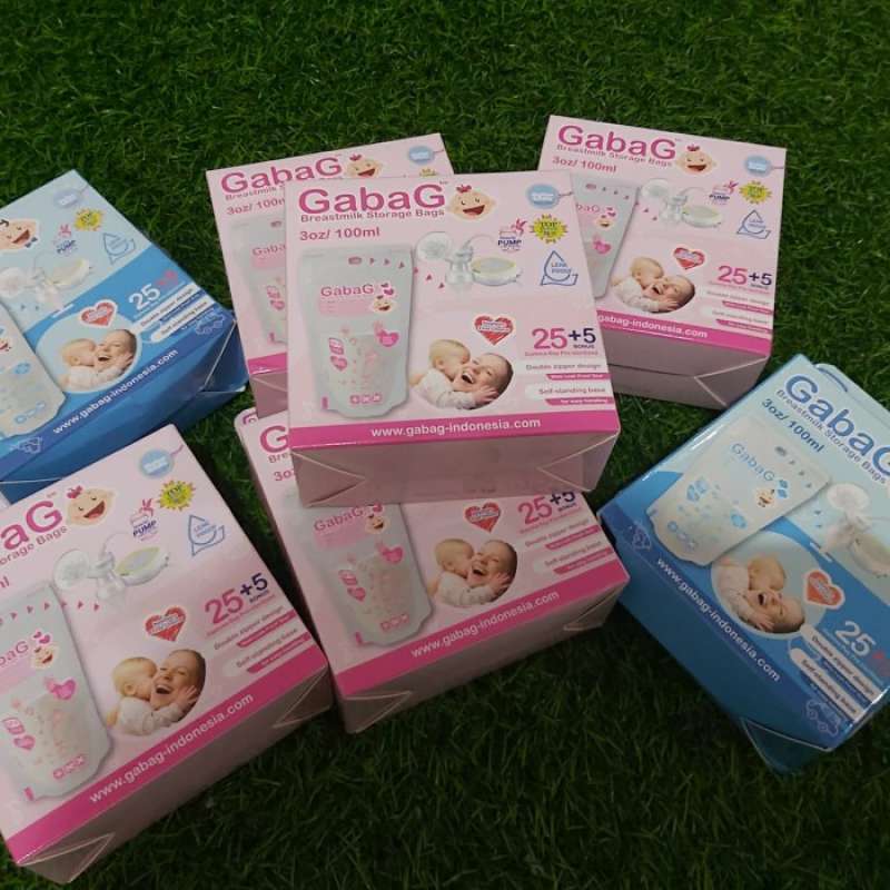 Promo Kantong ASI Gabag 100ml isi 30 bisa GRAB GOJEK Diskon 23% di ...