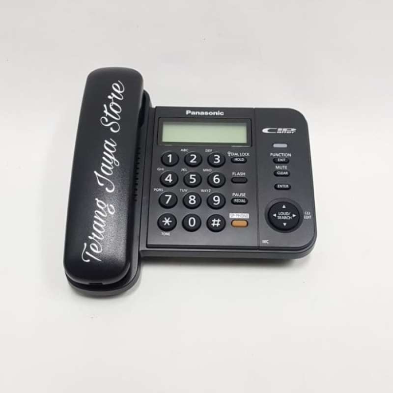 Promo Telepon Panasonic Kx-ts580 Pesawat Telepon Rumah Ts580 (hitam) Diskon 23% Di Seller Silia ...