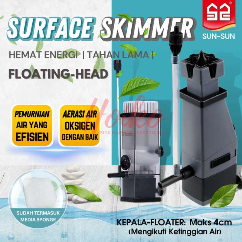 Promo Aquarium Surface Skimmer Internal Filter Pompa Aquascape Akuarium Ikan Diskon 23% Di ...