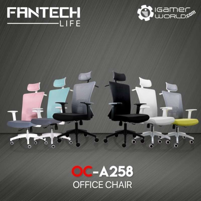 Promo Fantech OCA258 / OC-A258 Premium Office Chair Diskon 23% di ...