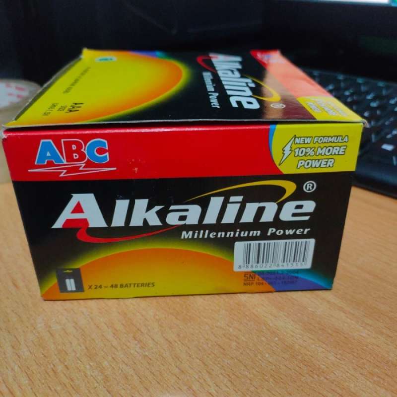 Jual Sale Baterai Alkaline Abc (Aaa/A3) 1 Box Isi 24 Pad = 48 Baterai ... Jual Sale Baterai Alkaline Abc (Aaa/A3) 1 Box Isi 24 Pad = 48 Baterai ...