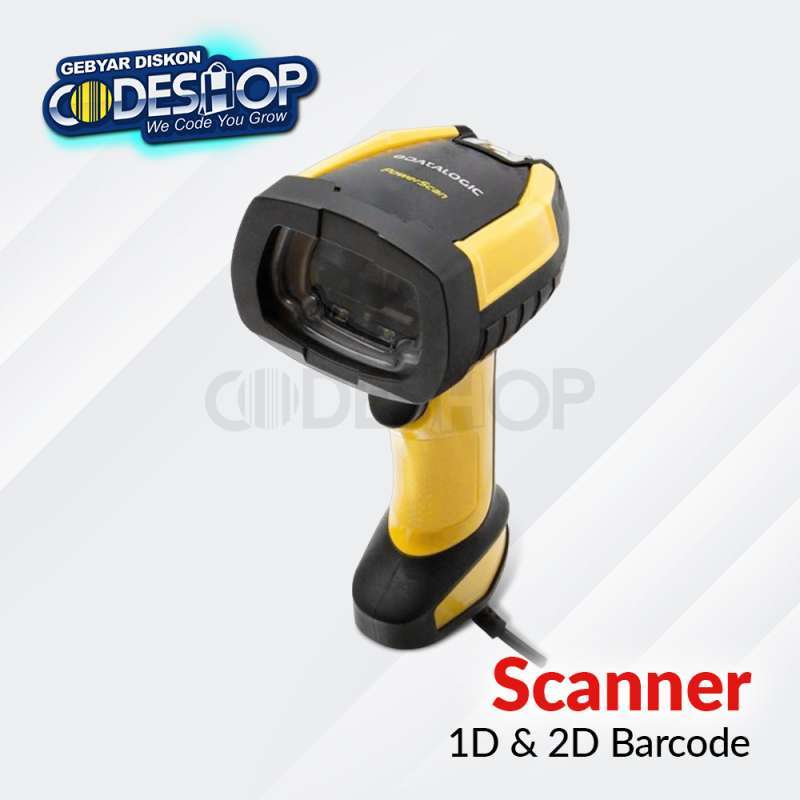 Jual Datalogic PowerScan PD9630 SR Scanner Barcode 1D 2D Industrial ...