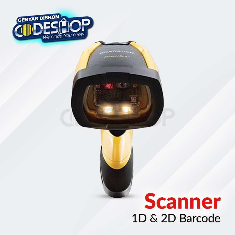 Jual Datalogic PowerScan PD9630 SR Scanner Barcode 1D 2D Industrial ...