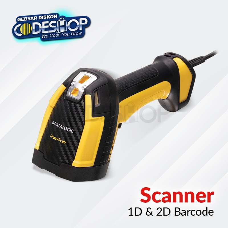 Jual Datalogic PowerScan PD9630 SR Scanner Barcode 1D 2D Industrial ...