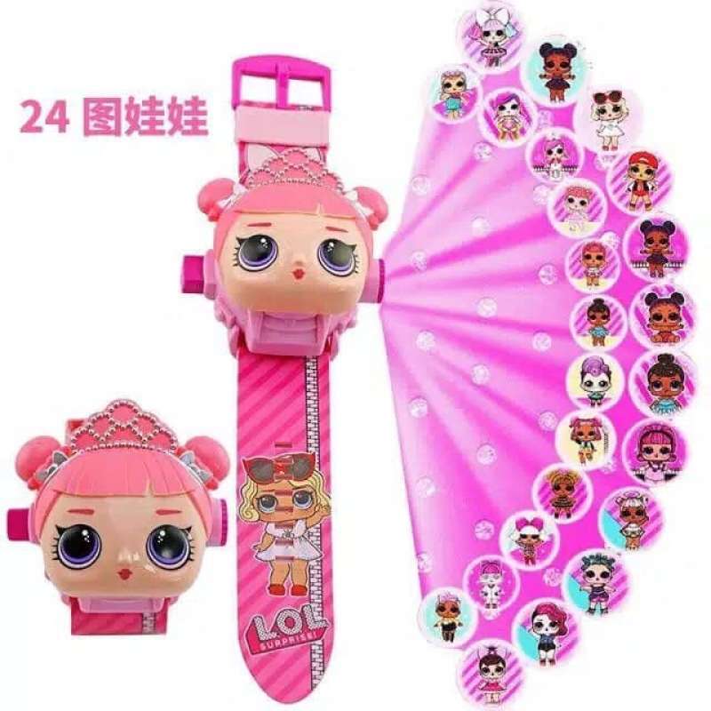 Jual Jam Tangan Anak Lol Surprise Bisa Proyeksi 24 Gambar Di Seller ...