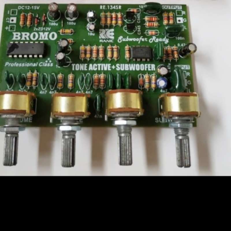 Jual Kit Tune Tone Control Stereo Plus Subwoofer Subwofer Ranic Bromo ...