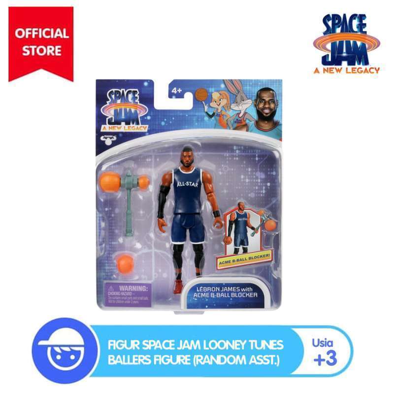Promo Mainan Figur Koleksi Space Jam Looney Tunes Ballers Figure Diskon ...