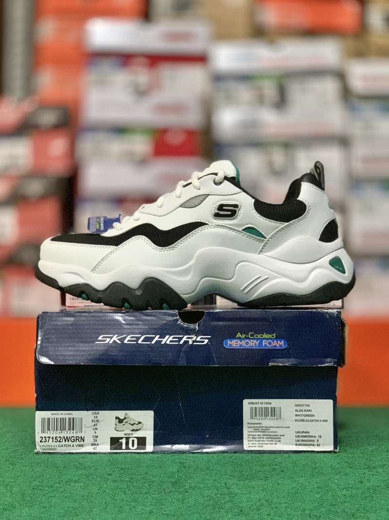 Jual Sepatu Pria Skechers D’lites 3.0 Catch A Vibe Original Store Bnib ...