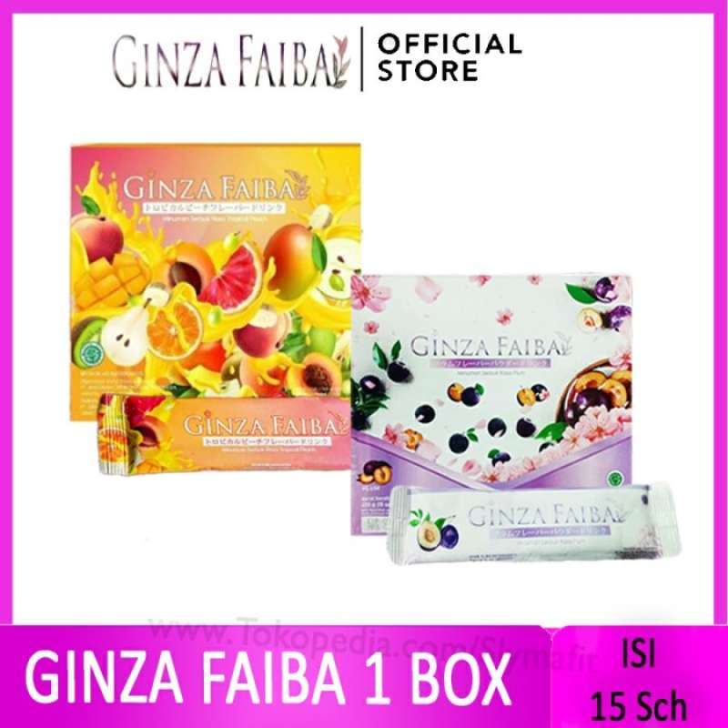 Promo Ginza Faiba 1box 15 Sachet Langsing Glowing Ginzafaiba Cod Diskon 23% di Seller Vulva ...