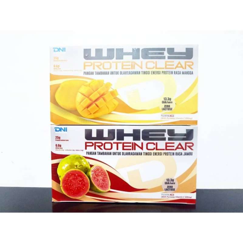 Promo DNI Whey Protein Clear 525 gr 15 sachet Isolate N Iso 100 ...
