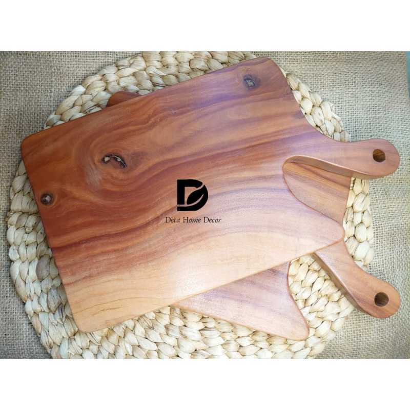 Jual Telenan Kayu Model Jeonju/telenan Kayu Sawo/cutting Board/kayu ...