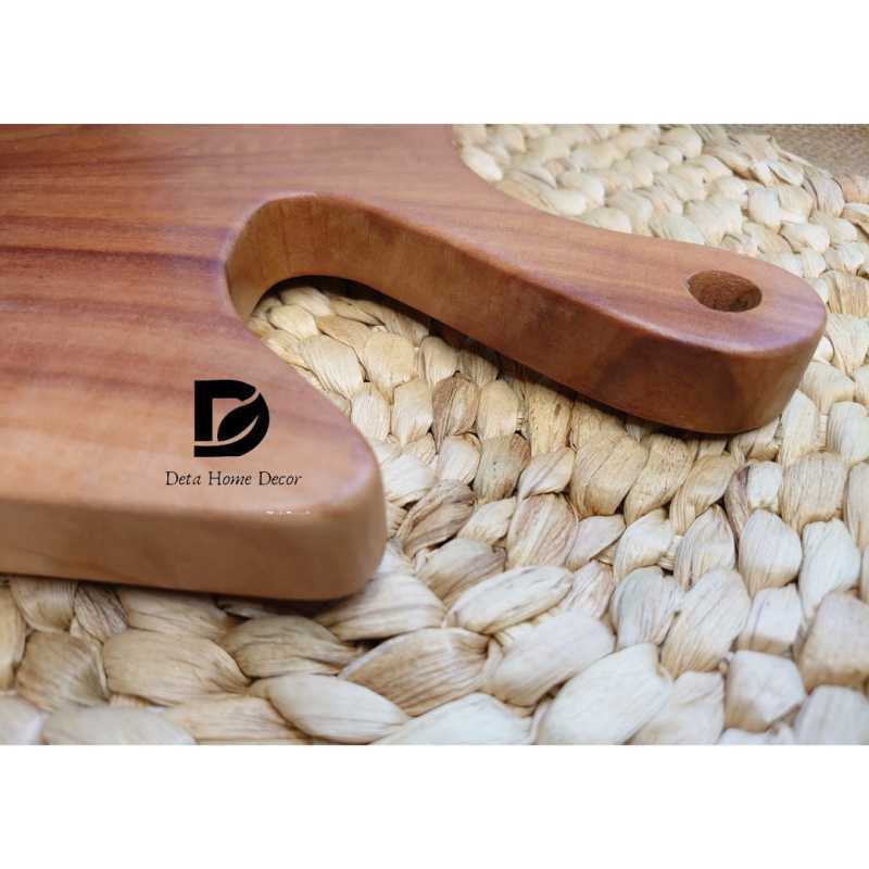 Jual Telenan Kayu Model Jeonju/telenan Kayu Sawo/cutting Board/kayu ...