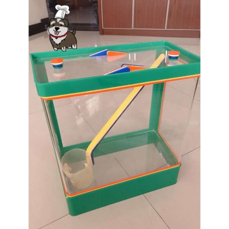 Promo Aquarium Es Buah / Tempat Es Kelapa Uk Besar / Jumbo Display ...