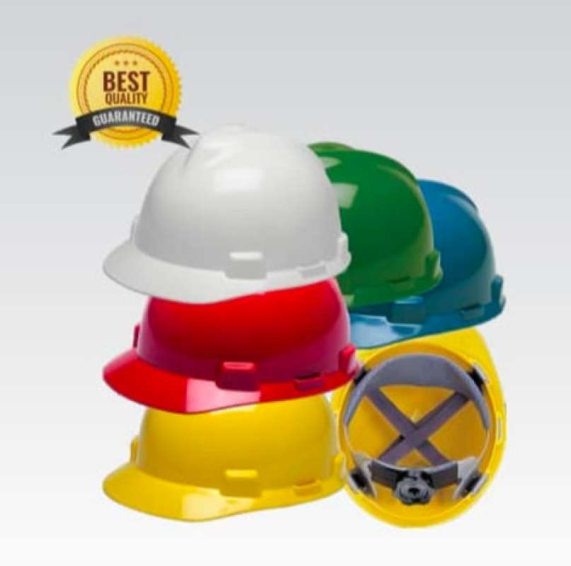 Promo Safety Helmet / Helm Safety Msa Lokal + Fast Track + Tali Dagu ...