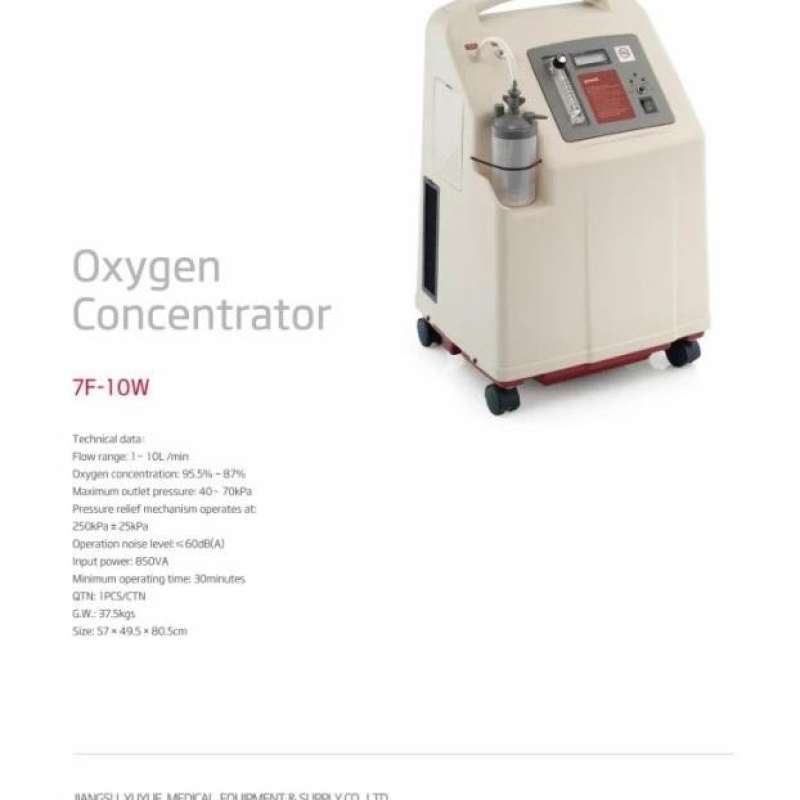 Promo Oxygen Concentrator Yuwell 7F 10L, Standar Medis Dan Icu ...