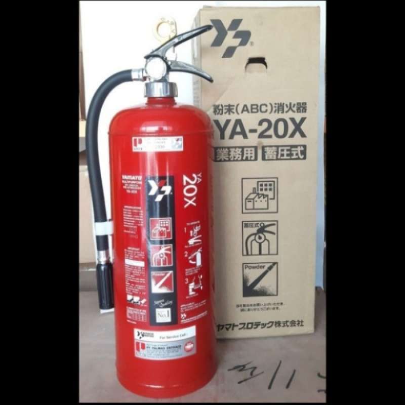 Jual APAR YAMATO YA-20X 6 KG DCP POWDER FIRE EXTINGUISHER di Seller ...