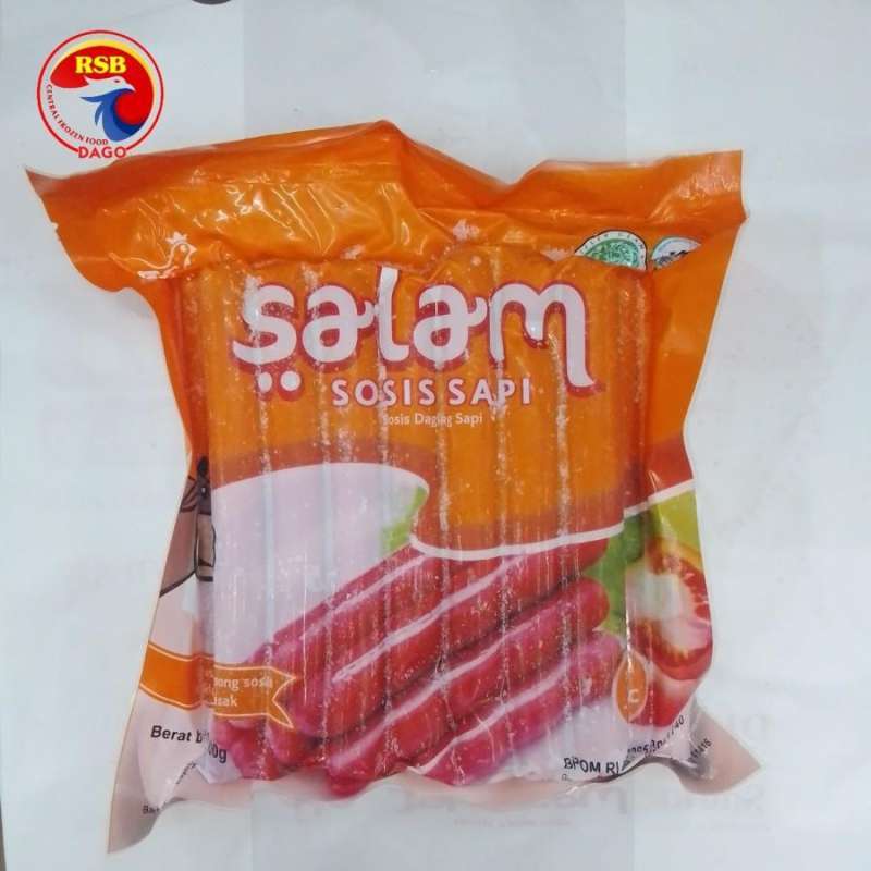 Jual SALAM SOSIS SAPI 500 GR di Seller RSB Frozen Food Rajawali Timur ...