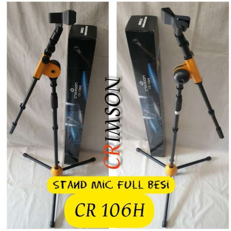 Promo Stand Mic Full Besi Crimson Cr106 Standing Diskon 23% Di Seller ...