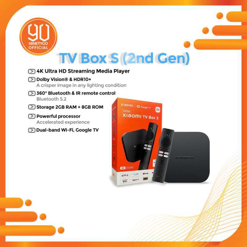 Jual Tv Box S 2nd Gen│4k Ultra Hd Streaming Media Player Di Seller Ninetygo Official Store ...
