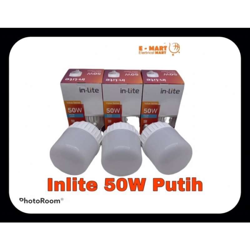 Promo Inlite Lampu Led Tforce Capsule 50w Putih 50 W 50 Watt 50watt E27 ...