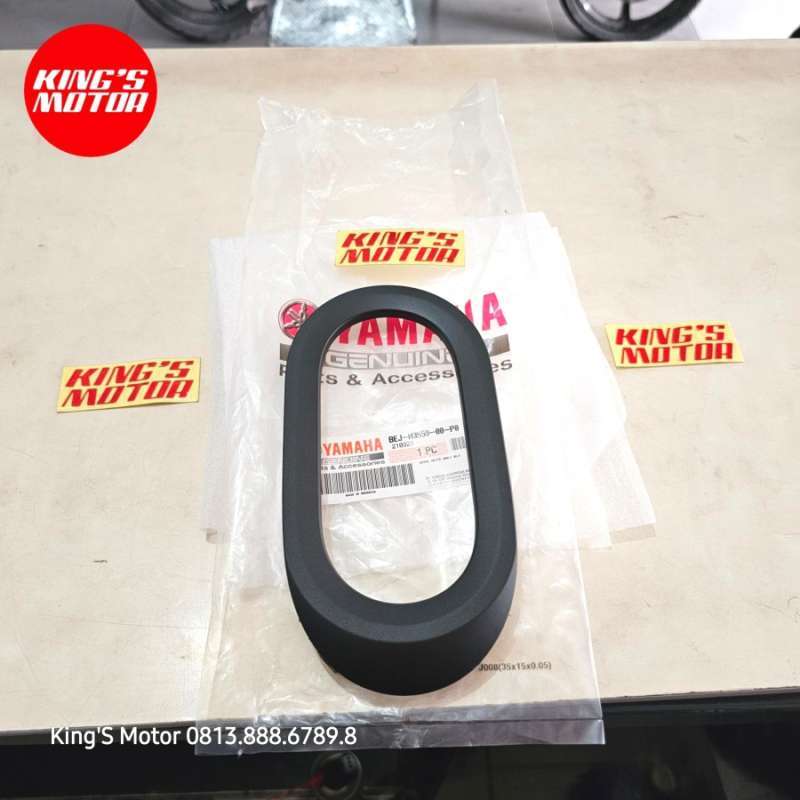 Jual VISOR FRAME BINGKAI COVER SPIDO SPEEDOMETER FAZZIO FAZIO HITAM ...